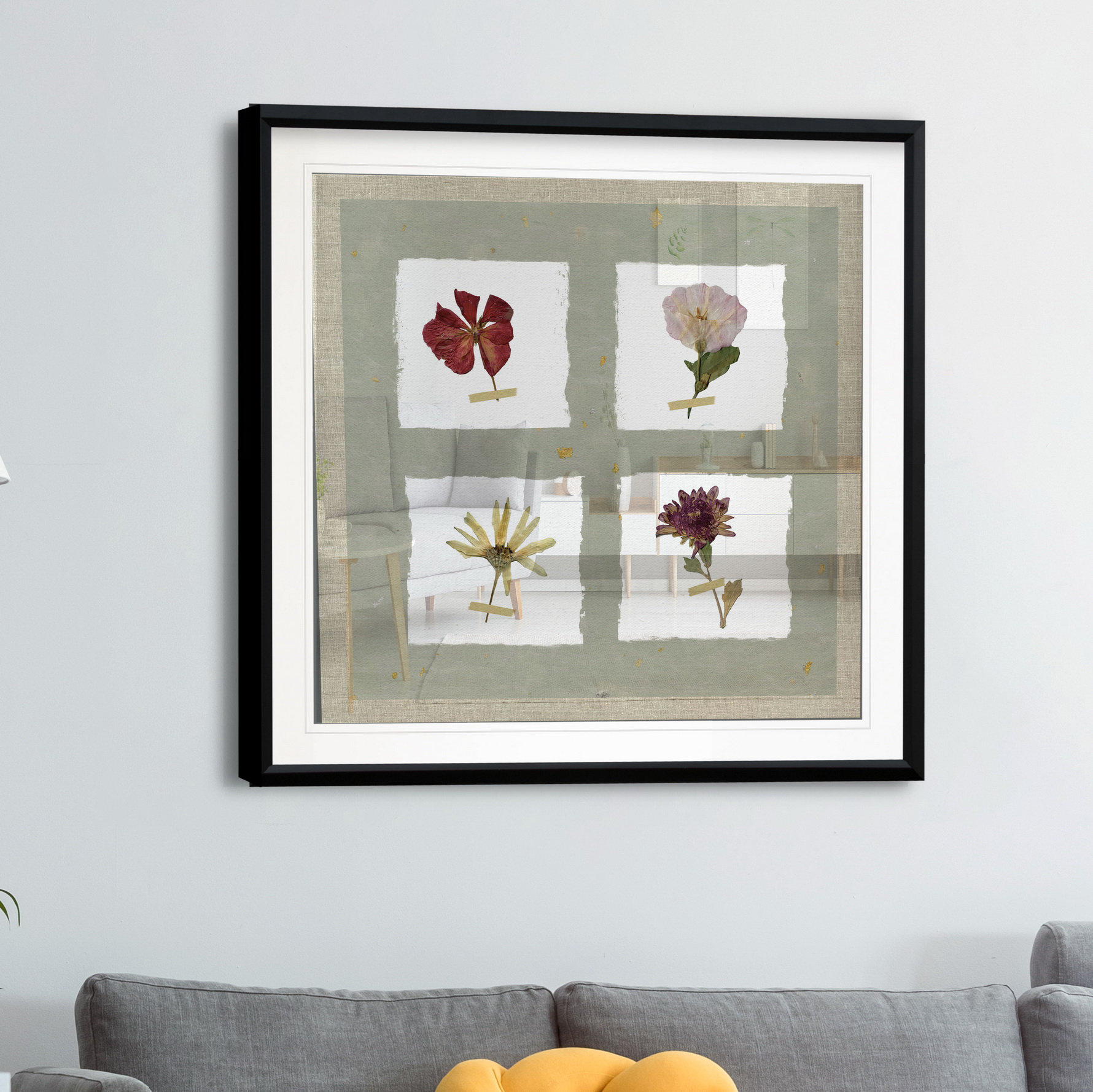 Ophelia & Co. Pressed Blooms I - Print - Wayfair Canada